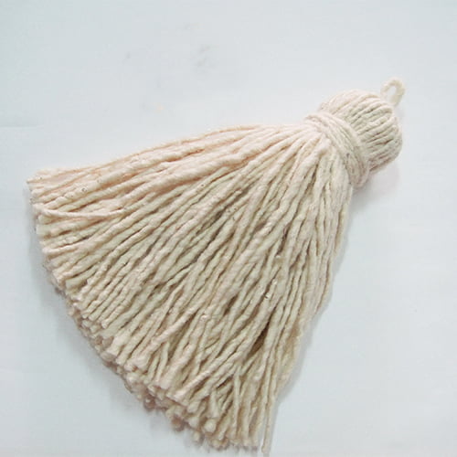 Eco-friendly ties, threads and tassels
